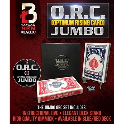 Optimum Rising Cards Jumbo (red) - Taiwan Ben - Tricksupply