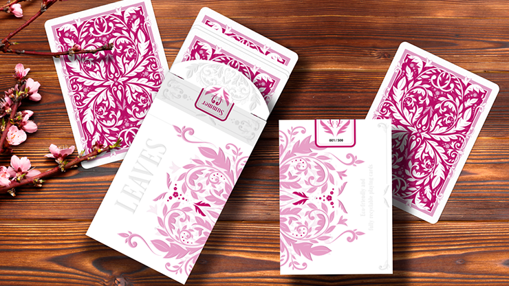 Leaves Summer Collector's White (Number Seal) Playing Cards by Dutch ...