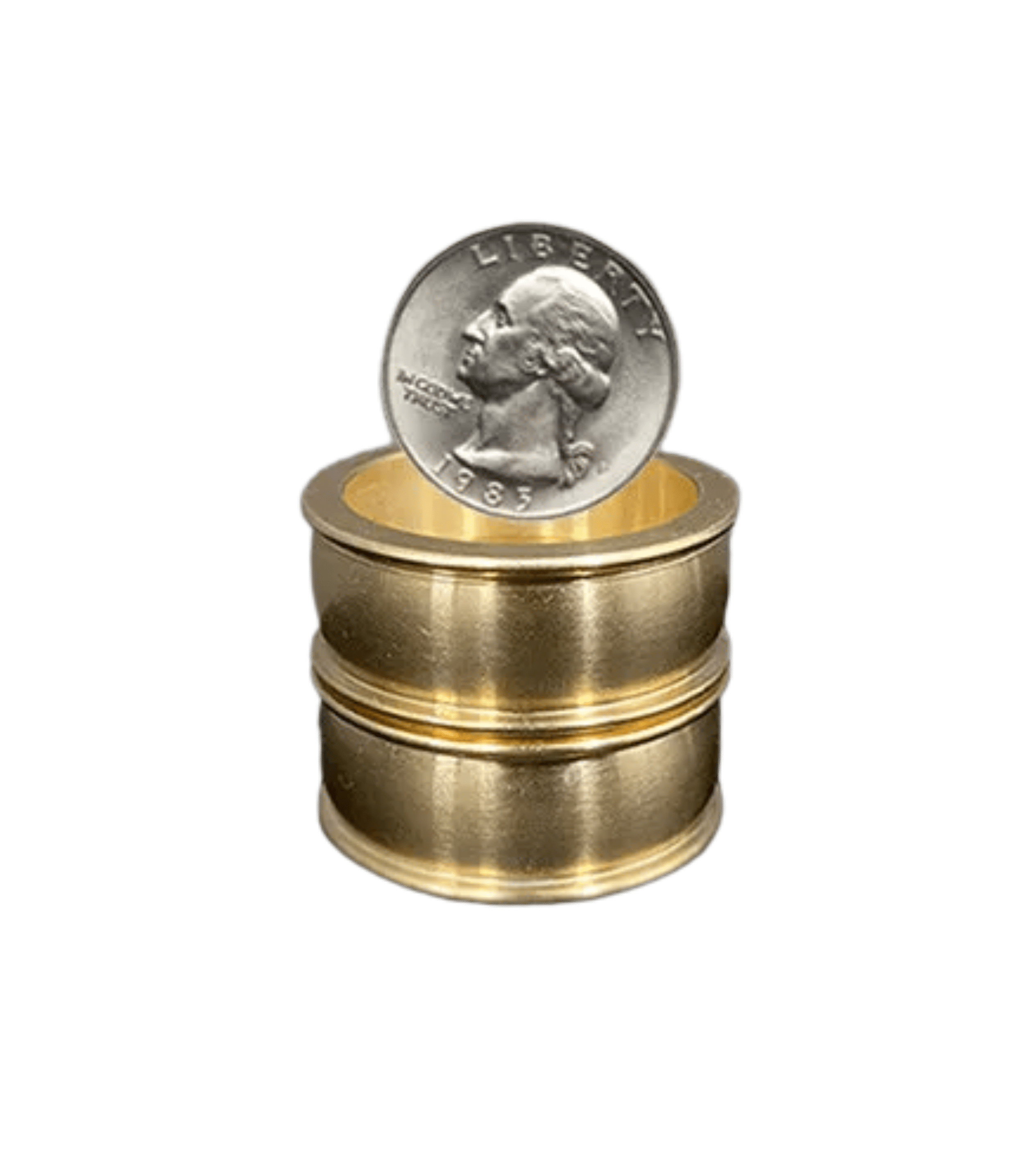 Coin Squeeze Brass (Quarter) - Tricksupply