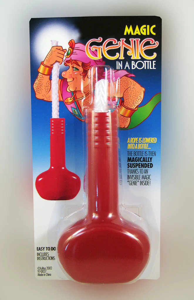 Magic Genie In A Bottle - Tricksupply