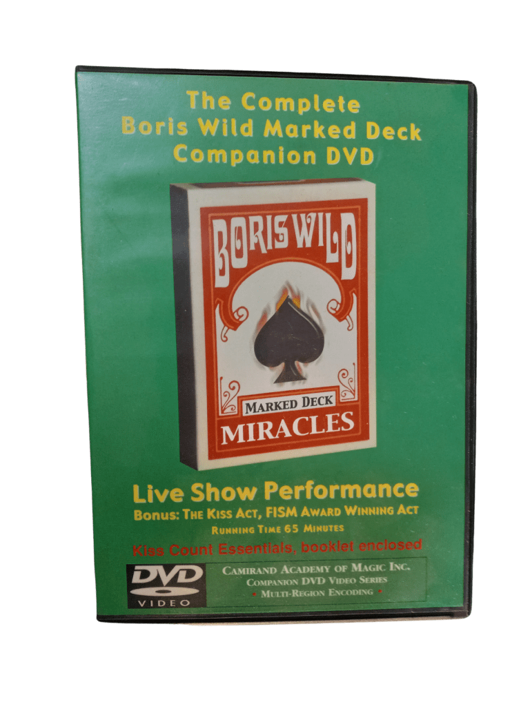The Complete Boris Wild Marked Deck Companion DVD - Tricksupply