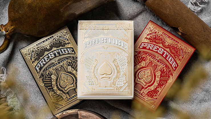 Prestige (White) Playing Cards - Tricksupply