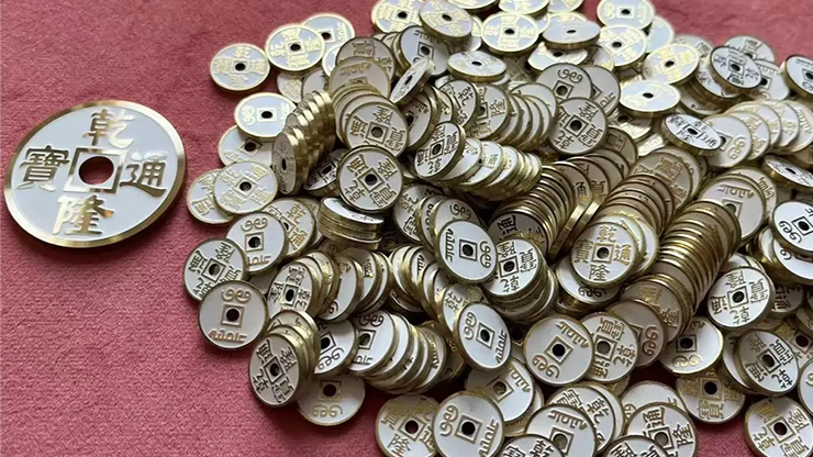 MINI CHINESE COIN WHITE by N2G - Trick - Tricksupply
