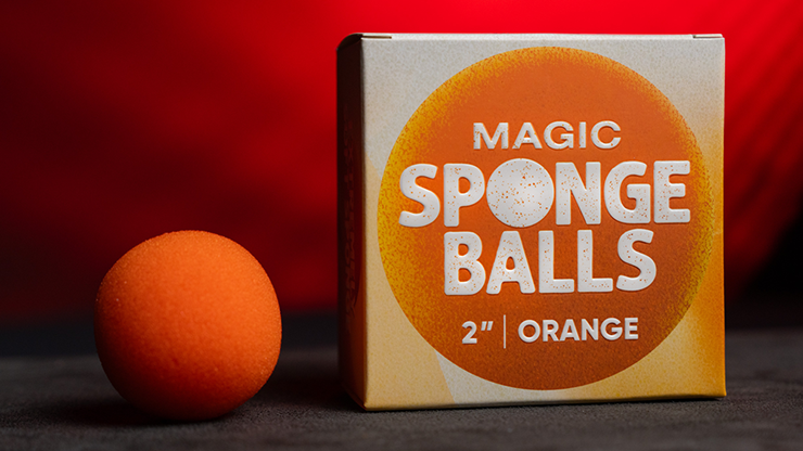 2" Sponge Balls 4PK ORANGE by Murphy's Magic - Tricksupply