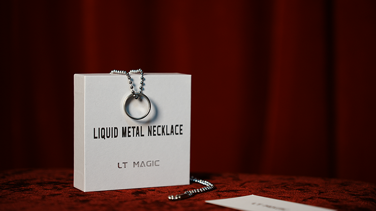 Liquid Metal Necklace by LT Magic' - Tricksupply