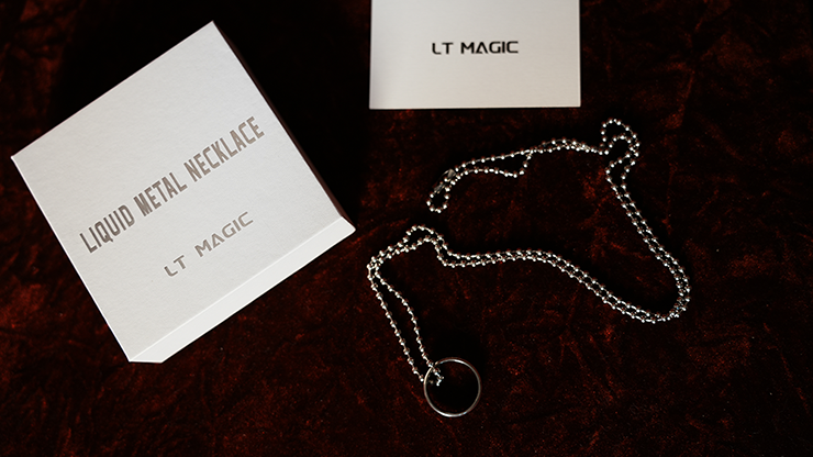 Liquid Metal Necklace by LT Magic' - Tricksupply