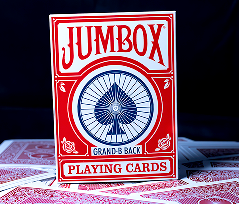 Jumbox Marked Deck (Red) by Magic Dream - Tricksupply