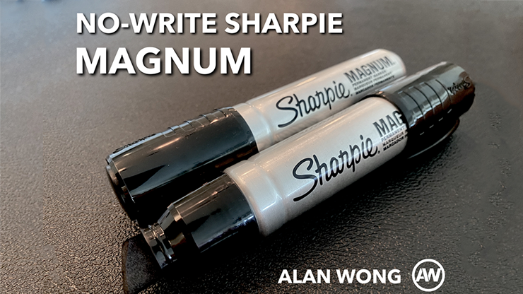No Write Sharpie Magnum by Alan Wong - Tricksupply